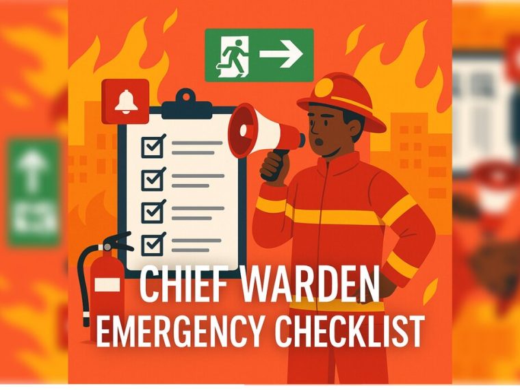 Chief Warden Emergency Checklist – Fire Safety Plan for Workplaces ...