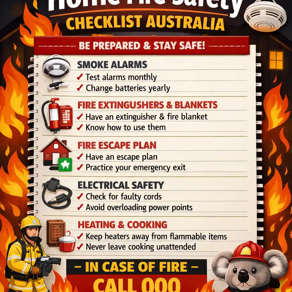Australia’s Complete Home Fire Safety Checklist – Are You Prepared ...